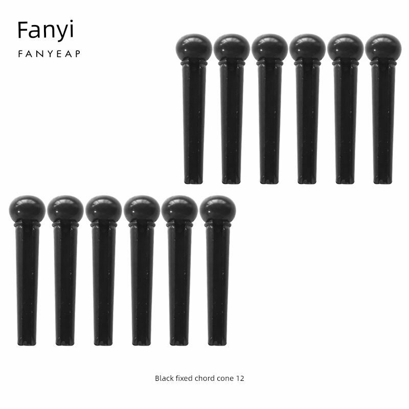 Крепление струн 15Y A1V80 - черно-белые крепления для струн акустической гитары, аксессуары для фиксации струн,