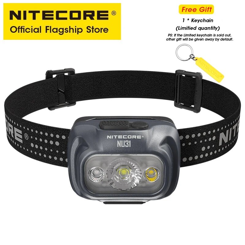 NITECORE NU31 налобный фонарь 550 люмен Grey Style
