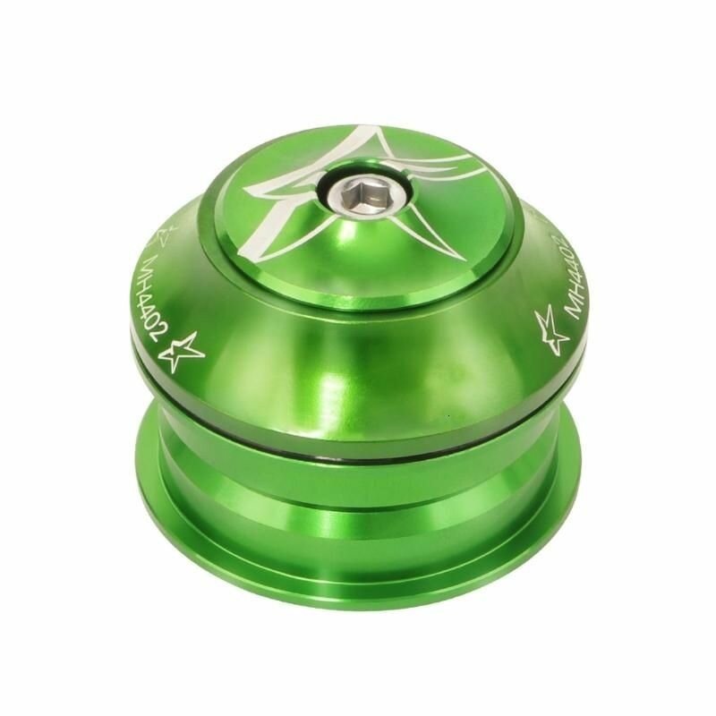 Рулевые колонки для горных велосипедов, точные подшипники, герметичный алюминиевый сплав, Зеленый