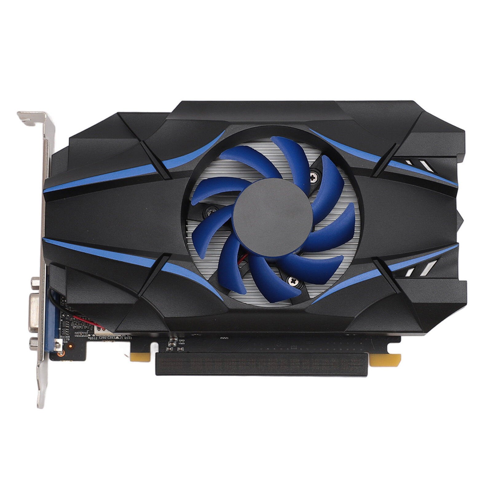 Видеокарта gt1030 2gd5 2gb ddr5 64bit pci express 2 . 0 16x с hdmi vga и охлаждающим вентилятором для игр