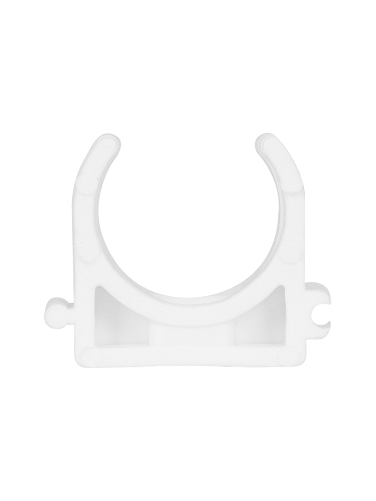 Фиксатор для труб "Royal Thermo", пластик, диаметр 25мм, белый