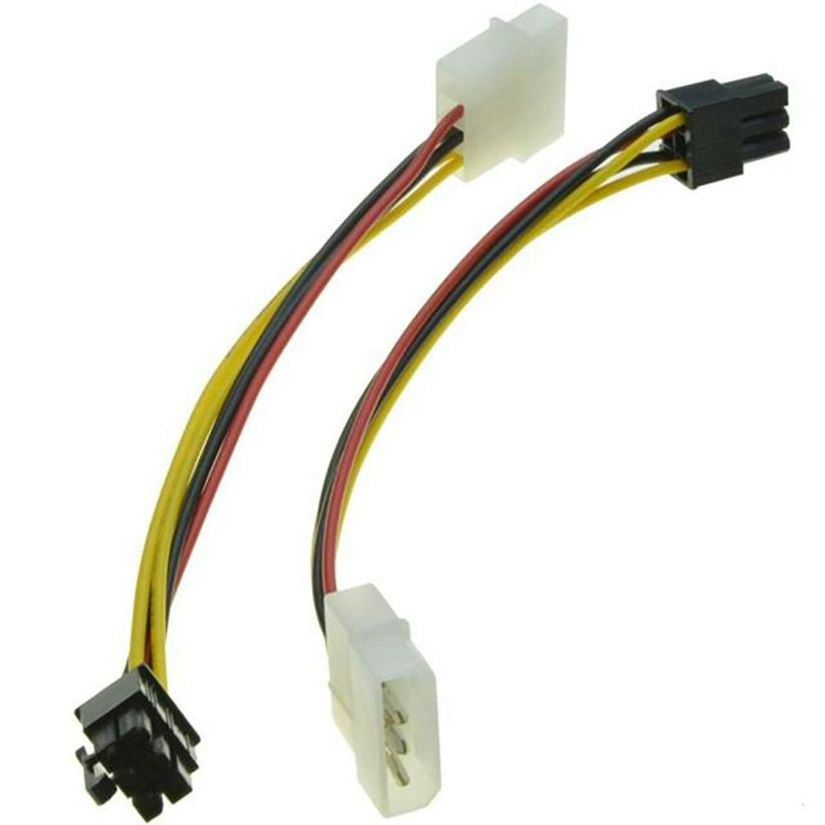 Кабель-адаптер 4-контактный Molex на 6-контактный PCI-Express PCIE Видеокарта Преобразователь питания Кабель-адаптер