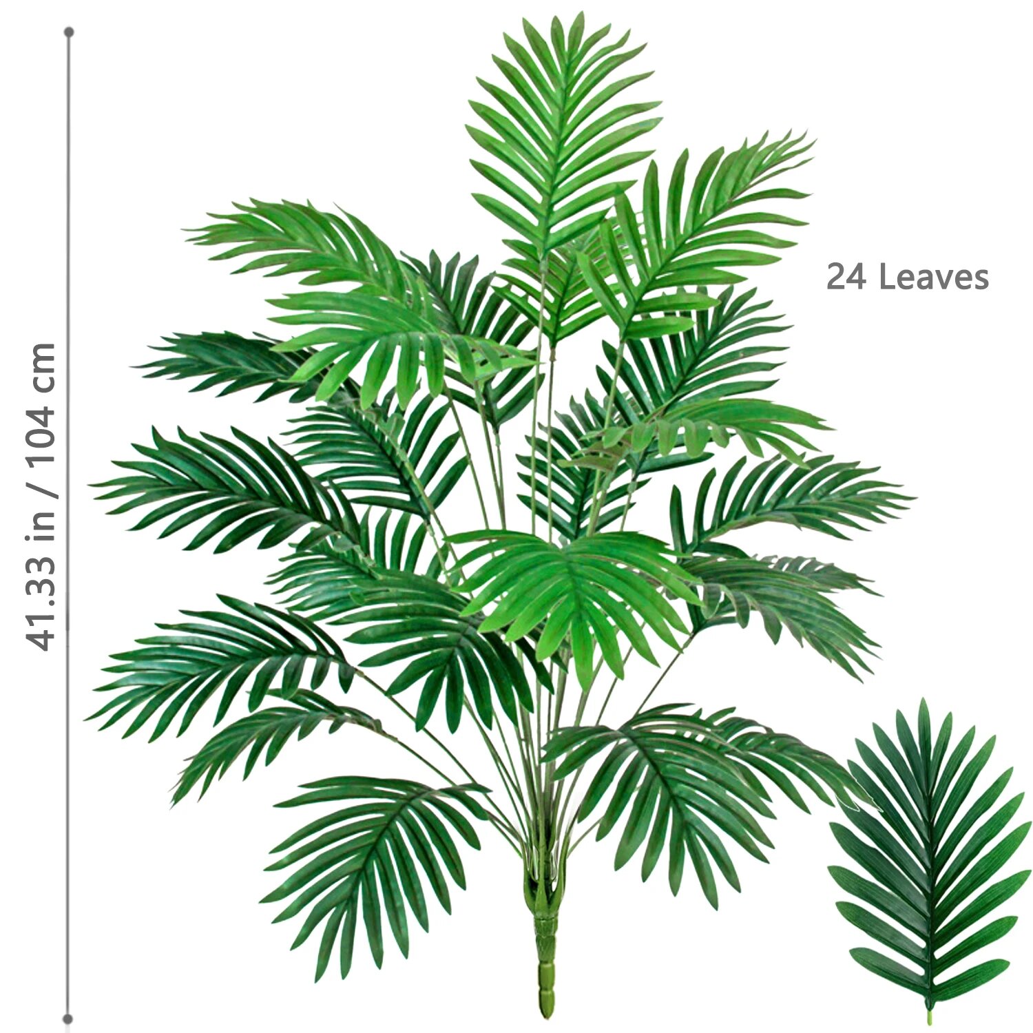 Искусственная пальма 51-120 см SWK4-24Y-104-T31