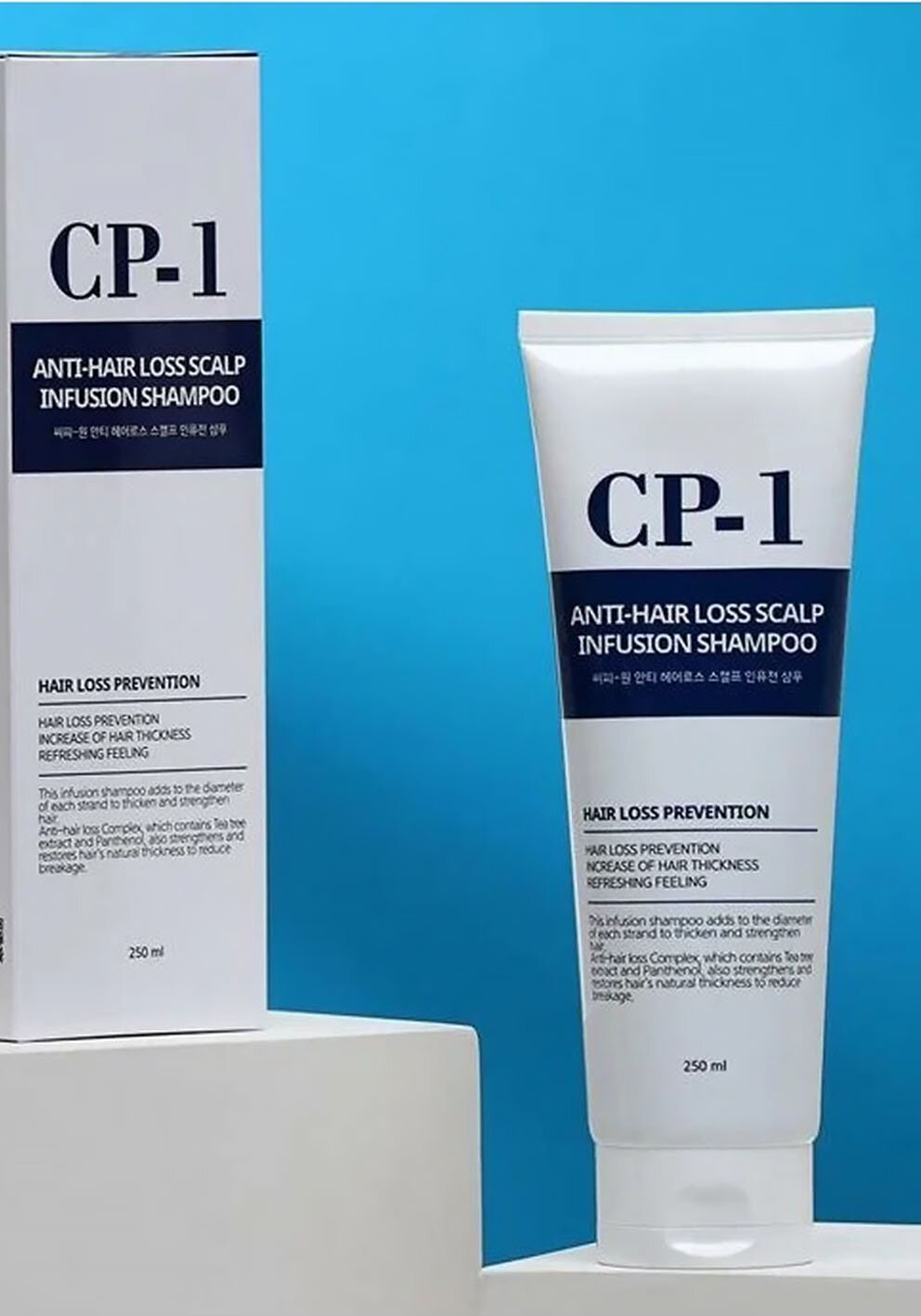 Шампунь Esthetic House CP-1 Anti-Hairloss Scalp Therapy, безсульфатный, для укрепления и роста волос, 250 мл