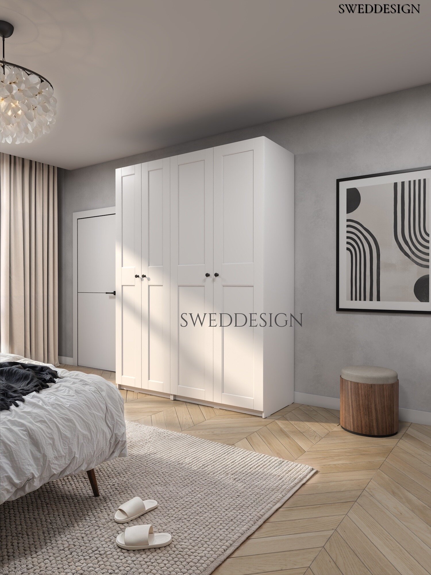 Шкаф икеа "PAX/MAX", белый, с ящиками, 175 см x 61 см x 233 см