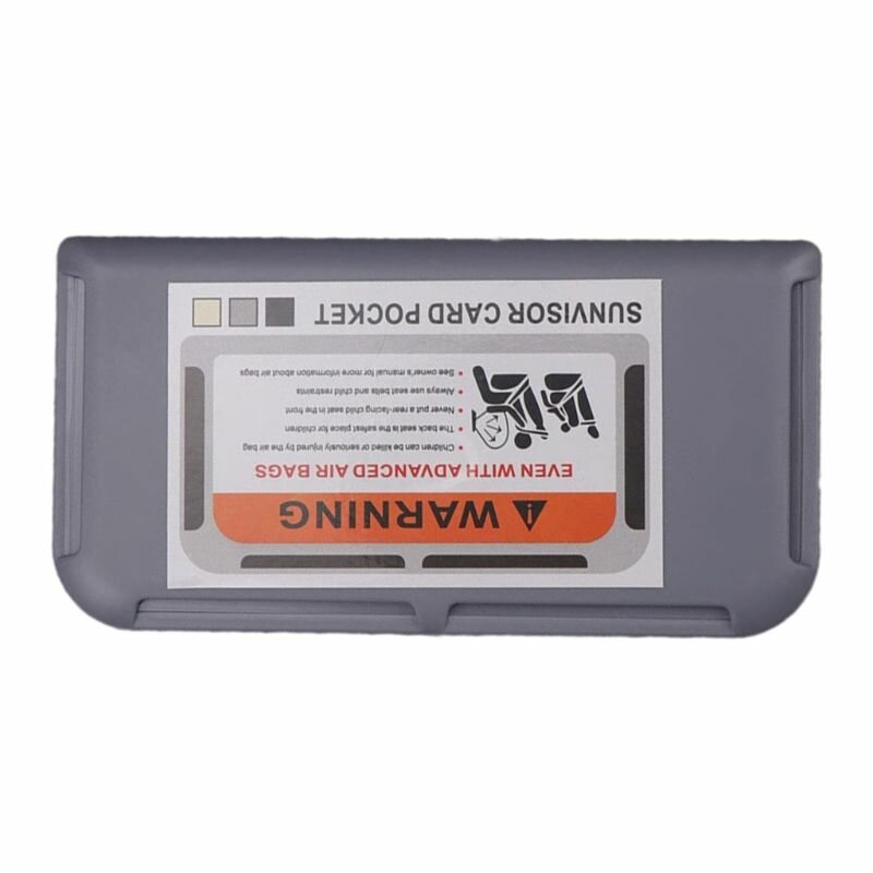 Автомобильный универсальный держатель визитной карточки sunshade-серый