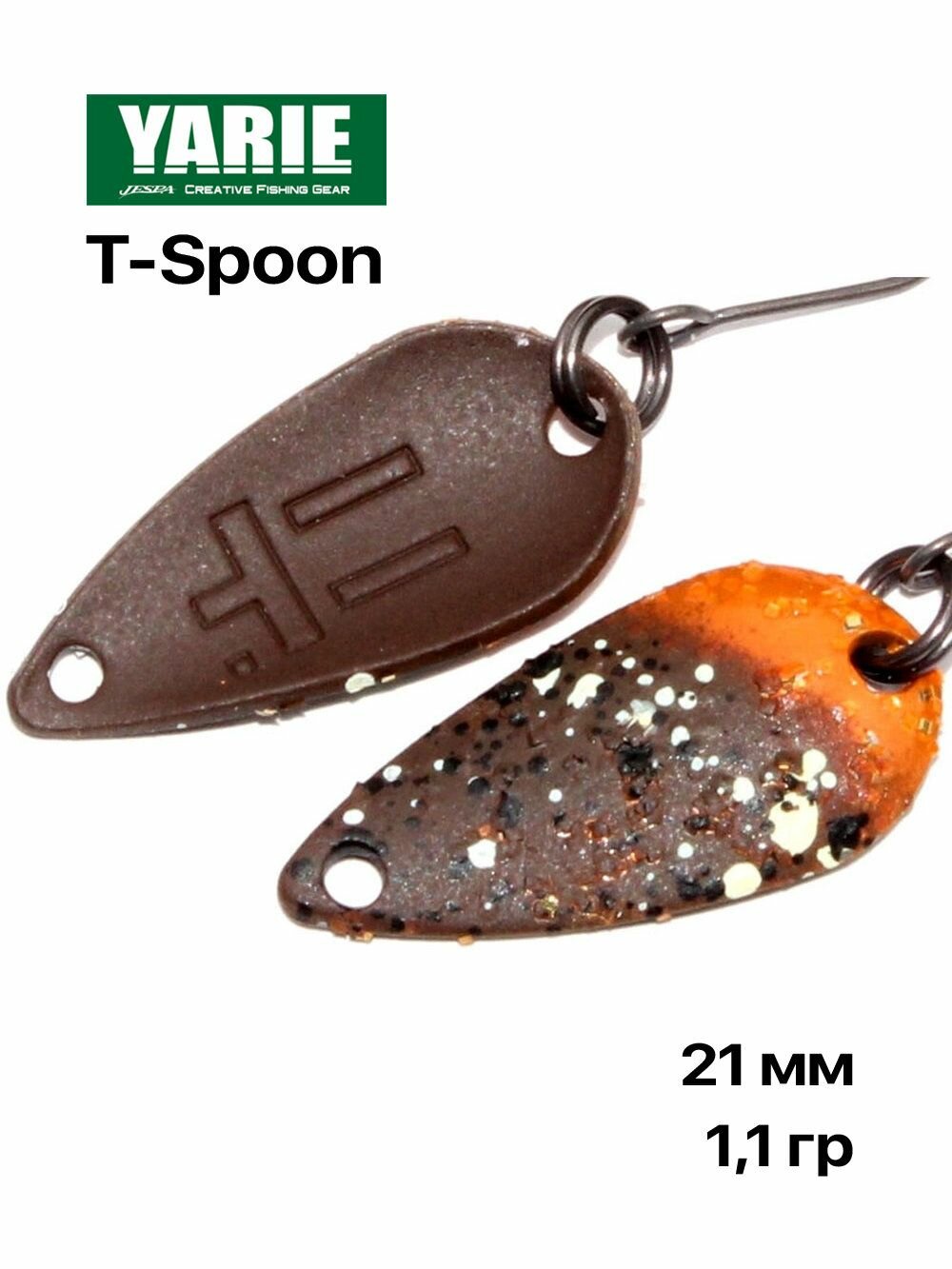 Блесна форелевая Yarie T-Spoon 1,1 гр #K12