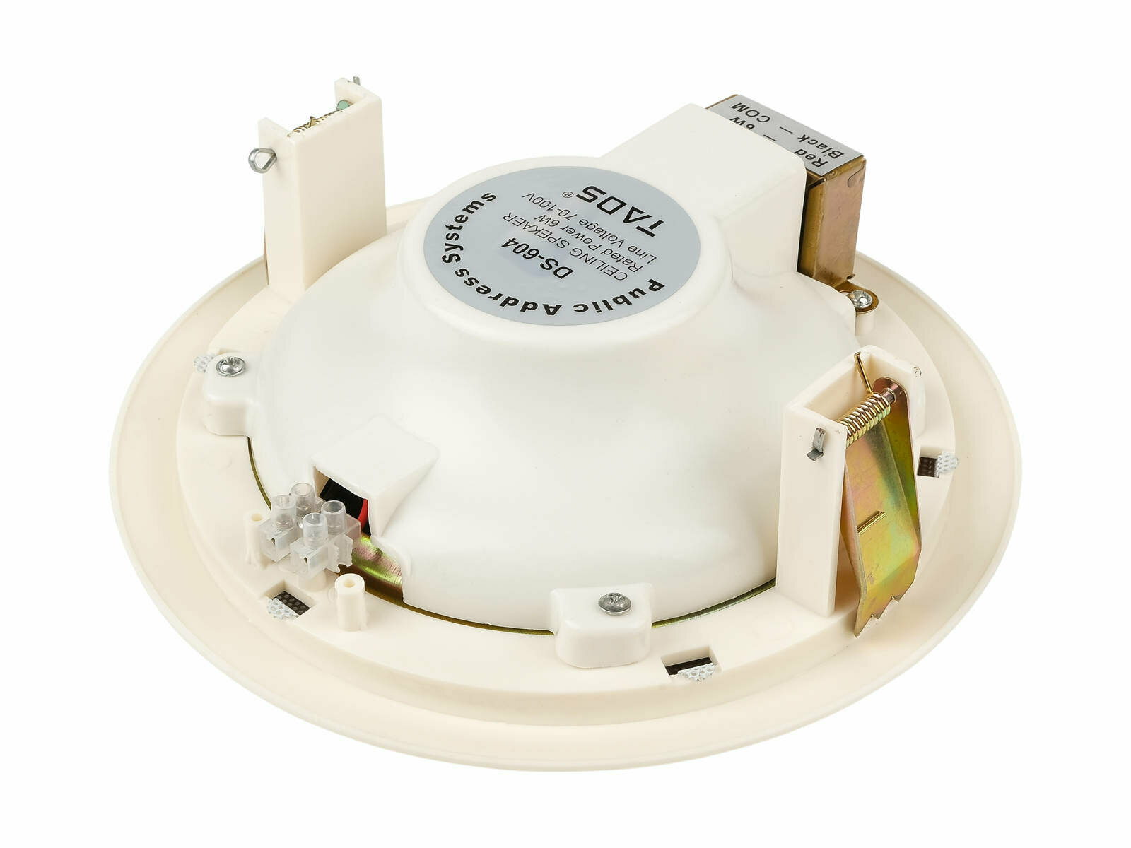 DS-604 Громкоговоритель потолочный, 3-6Вт, 230х65мм, белый, TADS
