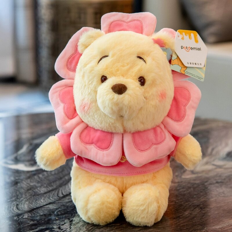 Подлинная мягкая игрушка Disney Lotso, плюшевая кукла Винни-Пух, подарок на день рождения для девочки Цветочная фея