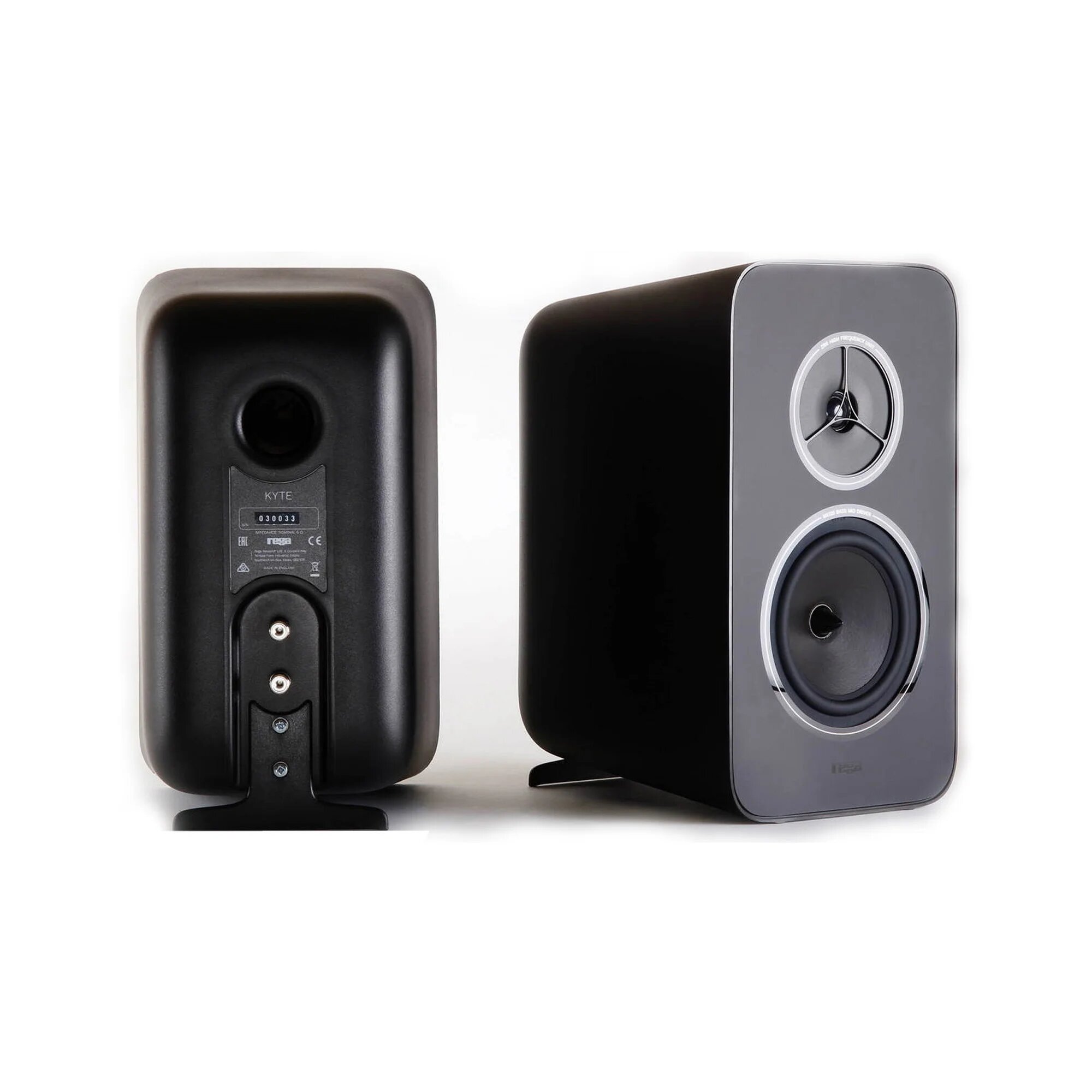 Акустическая система Rega Kyte, полочная, пассивная, мощность 80 Вт, черная
