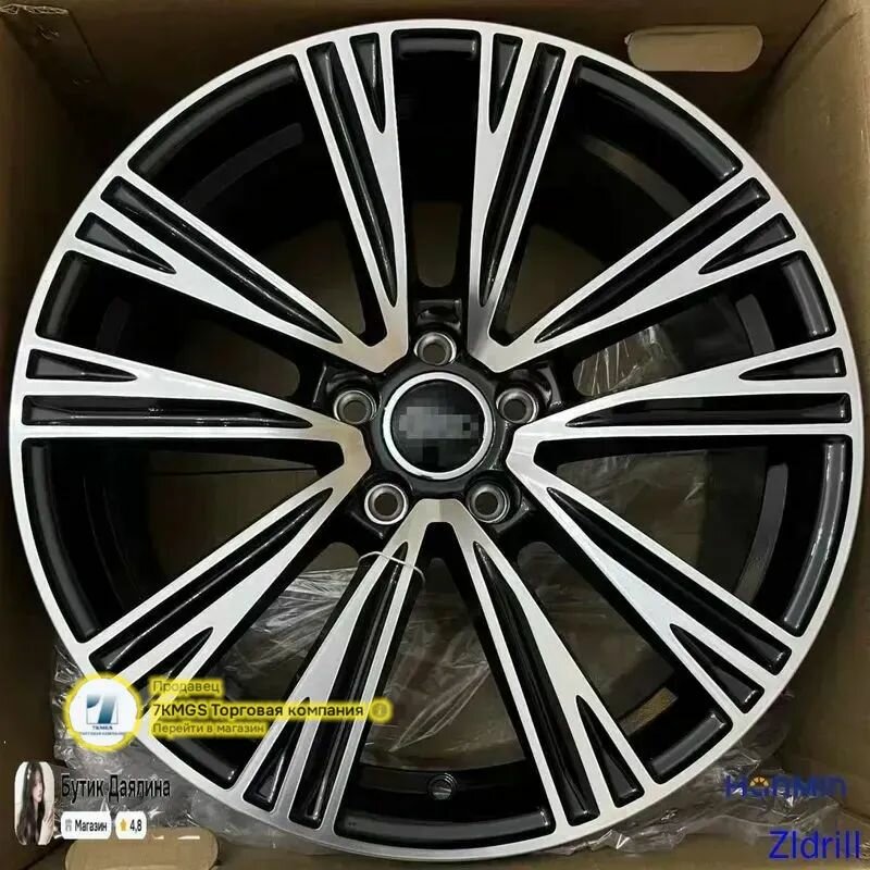 Zldrill 17-дюймовые автомобильные диски Audi A4A6Q5A6LA8LQ3Q5L Колесный диск 17x7" PCD5х112 ET40 D57.1