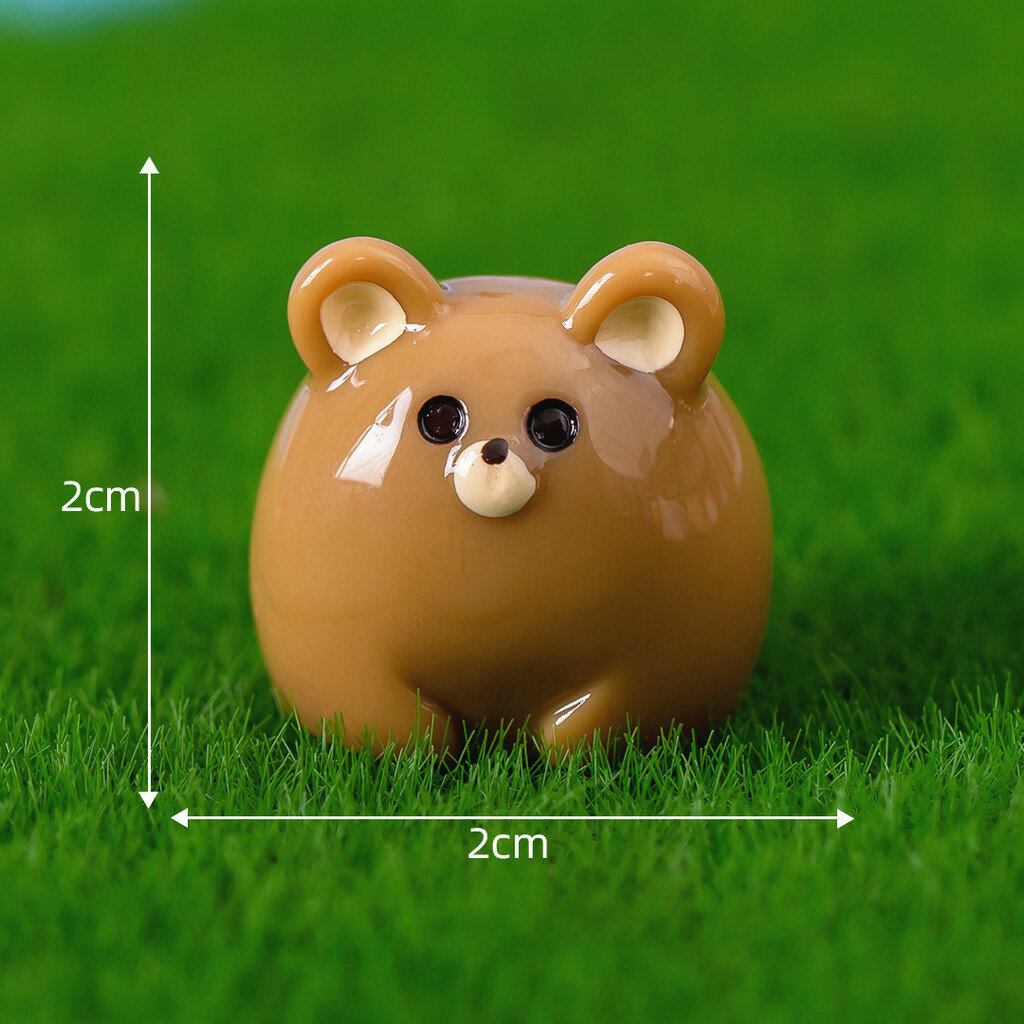 Фигурка resin charming animal blind box, медведь, для декора автомобиля и стола