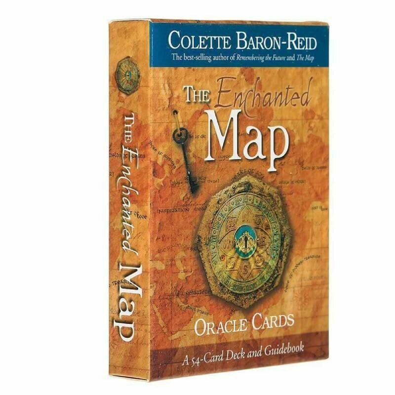 Таро карты high-quality the enchanted map, для эмоционального взаимодействия и личностного роста