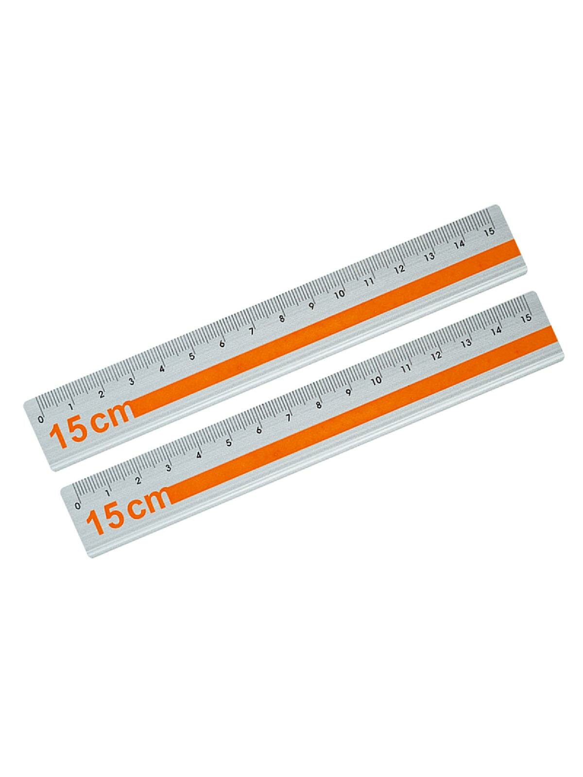 Прямая линейка с высококонтрастной маркировкой для архитекторов художников инженеров
