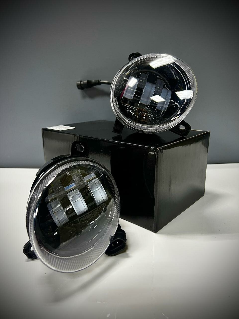 Противотуманные LED фары светодиодные для AUDI A4 Long B8 / 50W ЛЕД ПТФ Ауди А4