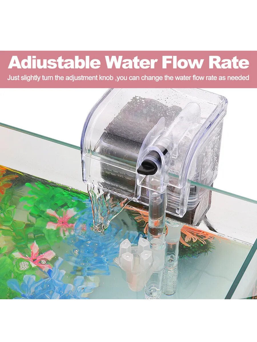 Фильтр для аквариума, настенный водопад, внешний фильтр,