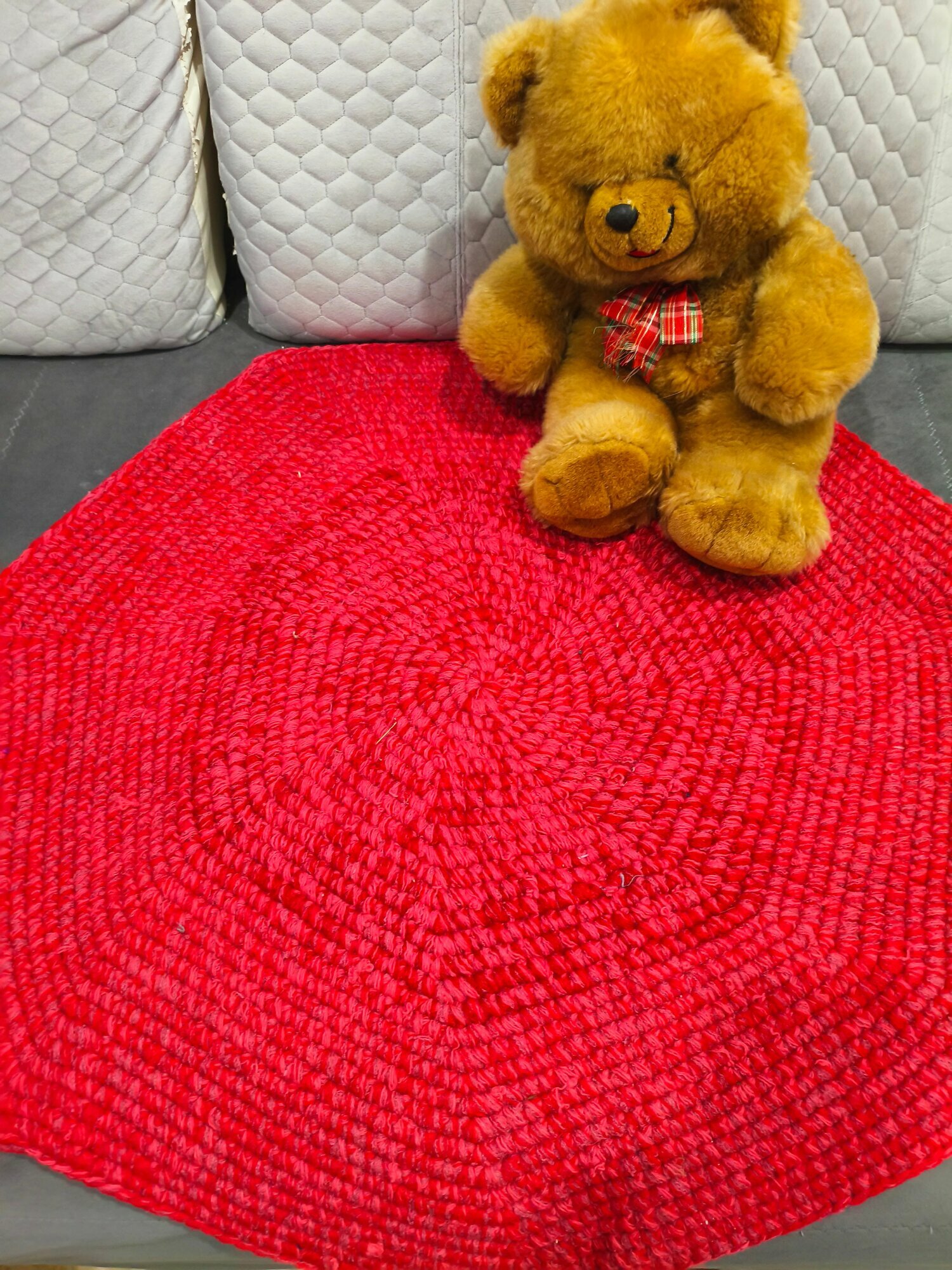 Коврик вязаный универсального назначения