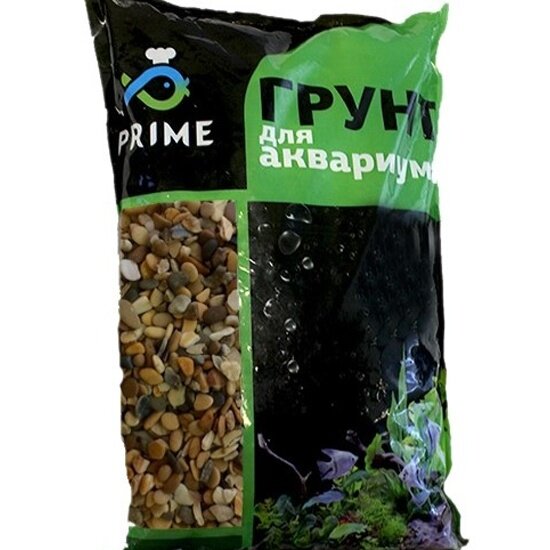 Грунт Prime Галька каспийская 3-5 мм 2,7кг