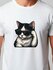 Футболка PRINTSHOT, 1 шт., размер M, белый