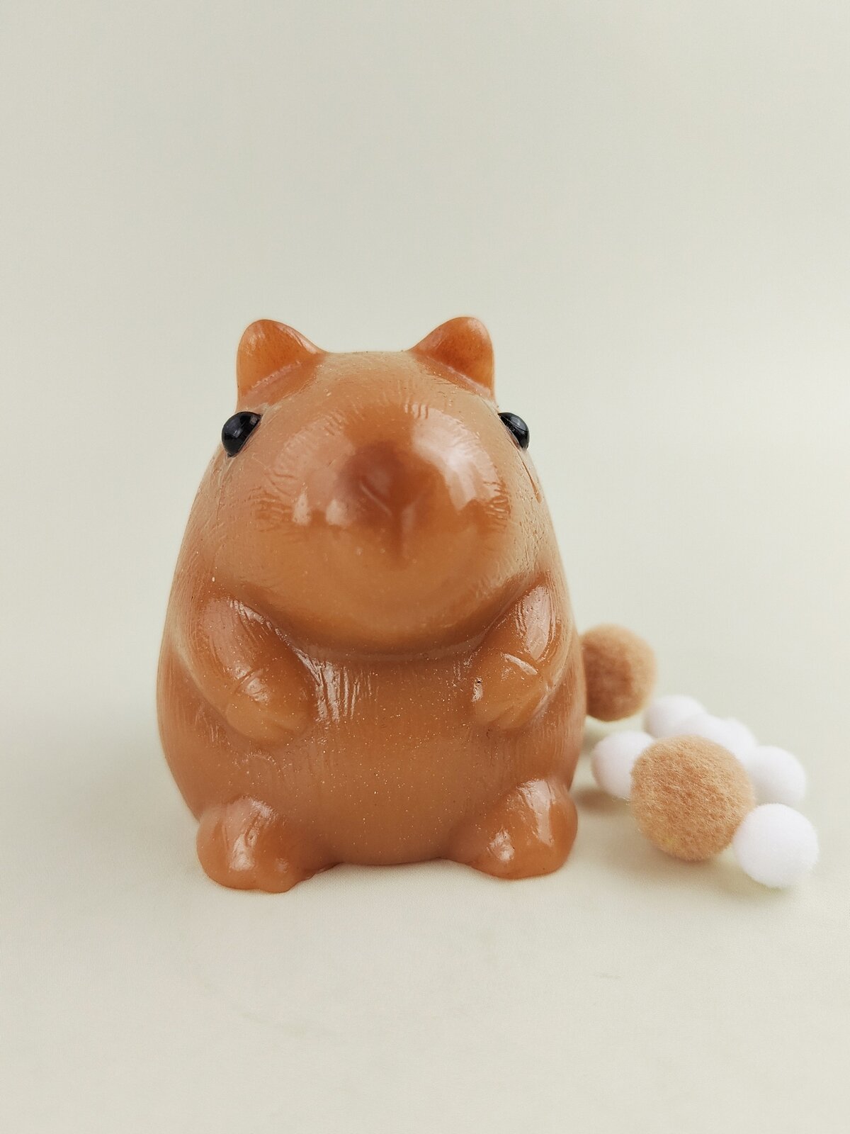 Фигурка антистресс Jile Toys Сквиш-мялка Капибара