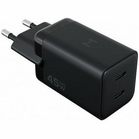 Сетевое зарядное устройство Magssory Digit 45Вт, быстрая зарядка GaN, черный(ACH008)