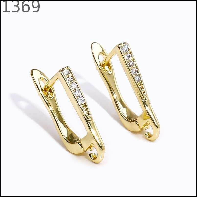 19 11 мм английский замок с родиевым покрытием золото 18 карат693