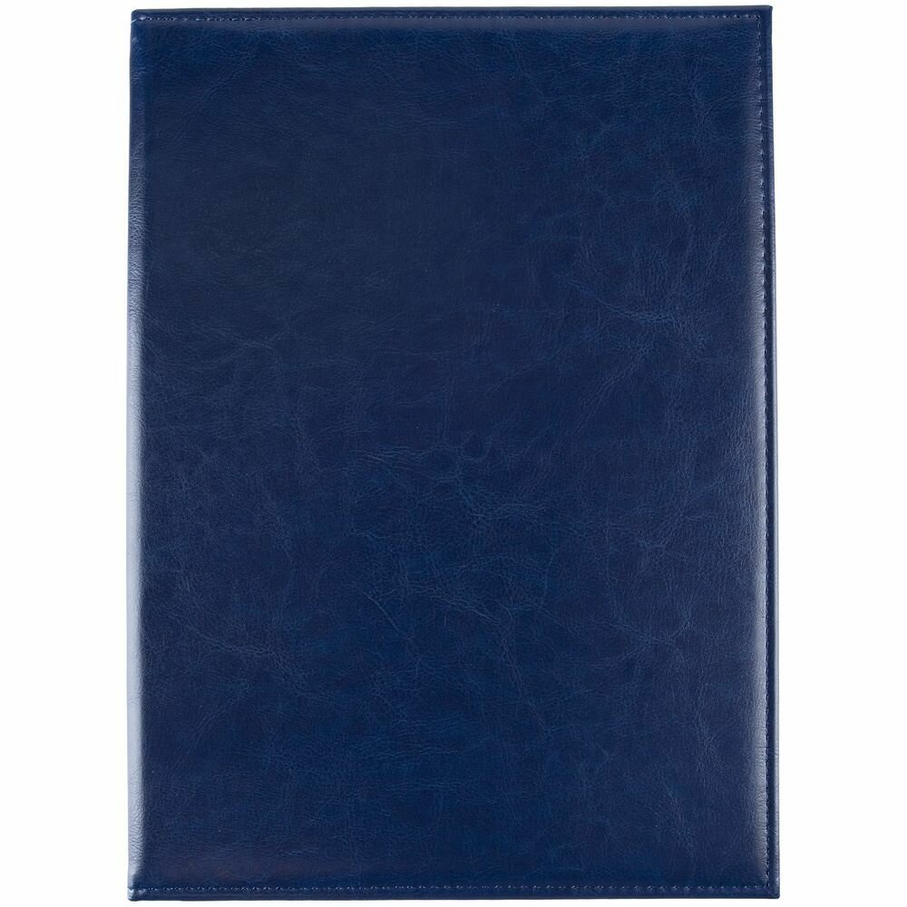 Папка адресная Nebraska, синяя, 22,5х31x1,3 см, искусственная кожа