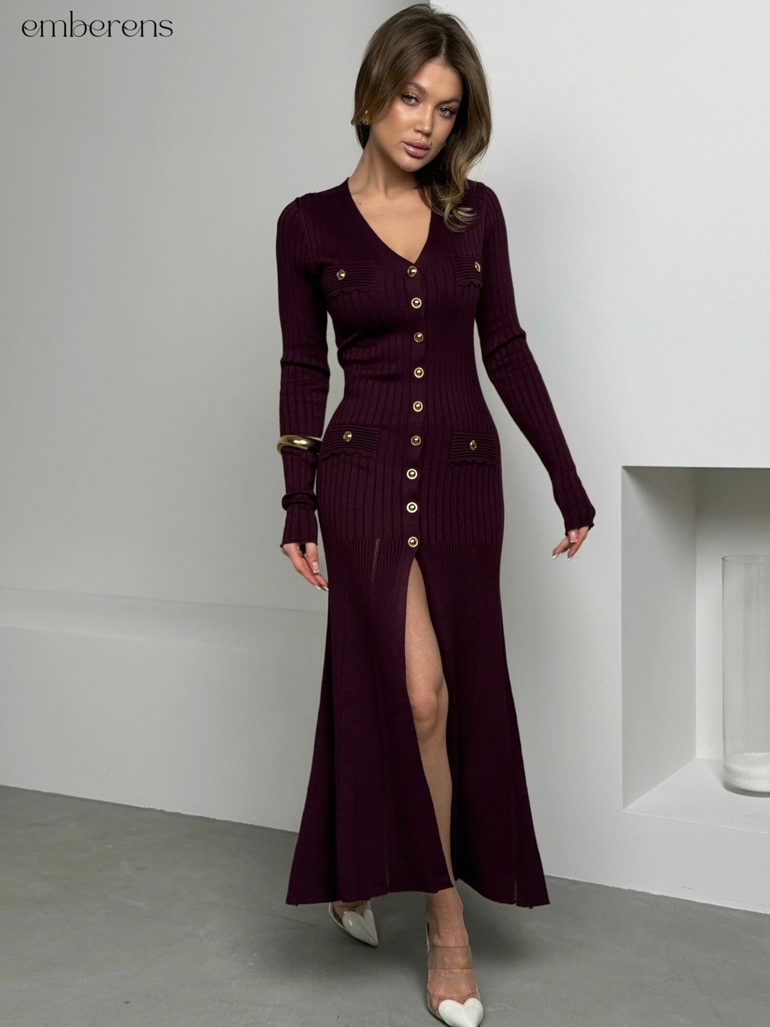 Платье Осень-зима 2025