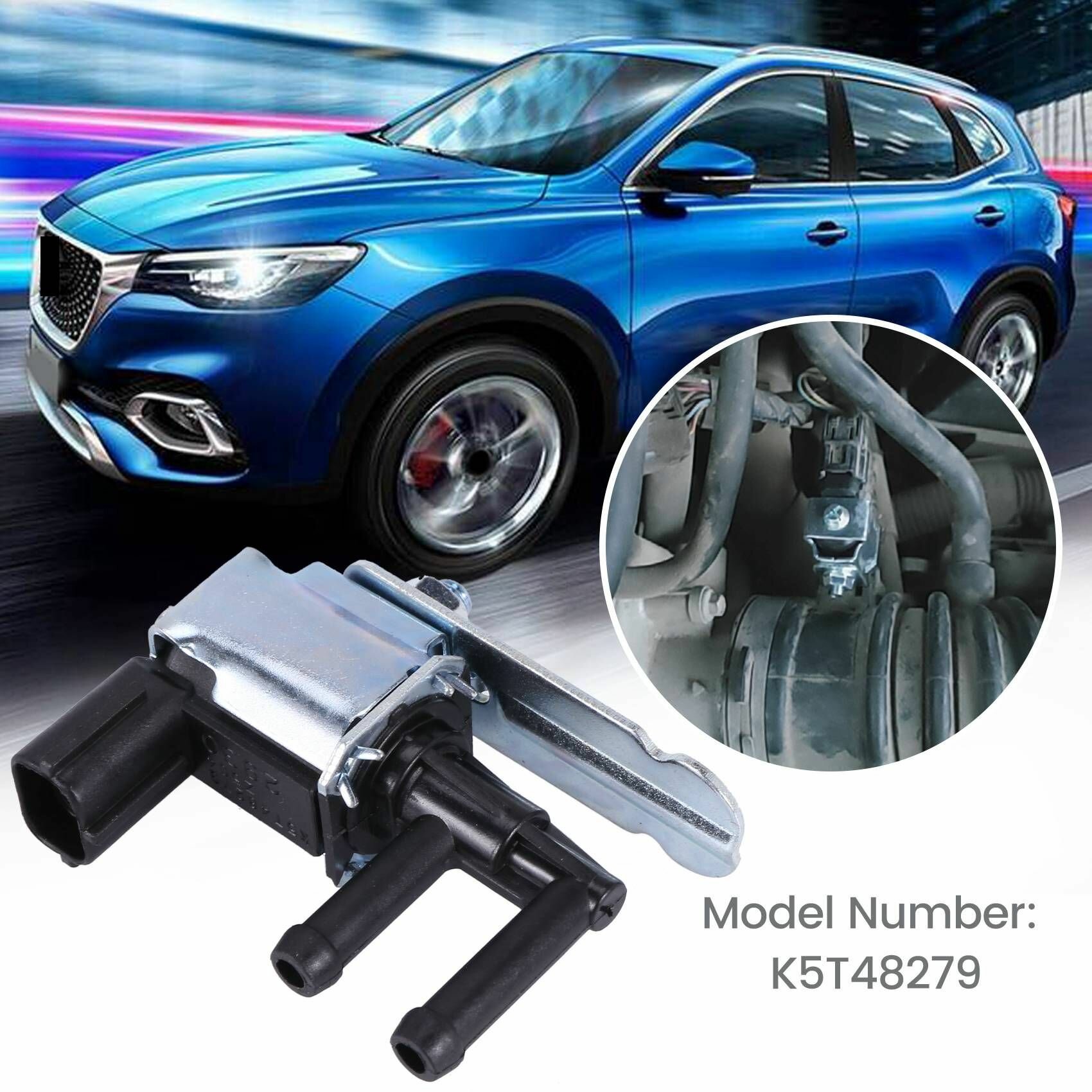 Новый электромагнитный клапан продувки адсорбера для Mazda 6 626 MPV MX5 RX-8