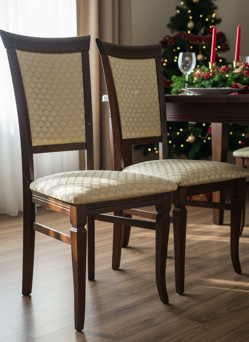 Комплект стульев Мебелик Бонита кухонные, со спинкой орех, Арш 701/1 (2 шт)