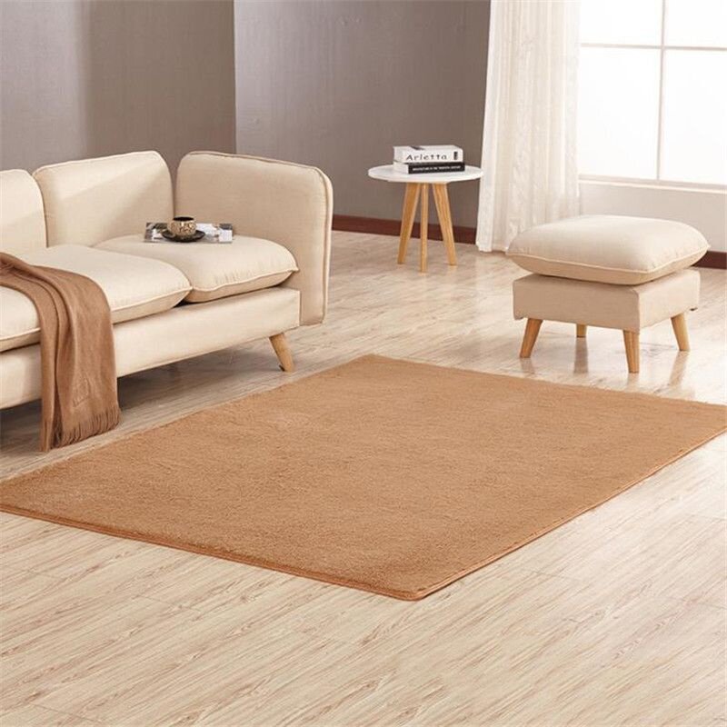 Супер мягкий и стильный коврик для dining room и спальни, хаки - 40*60 см