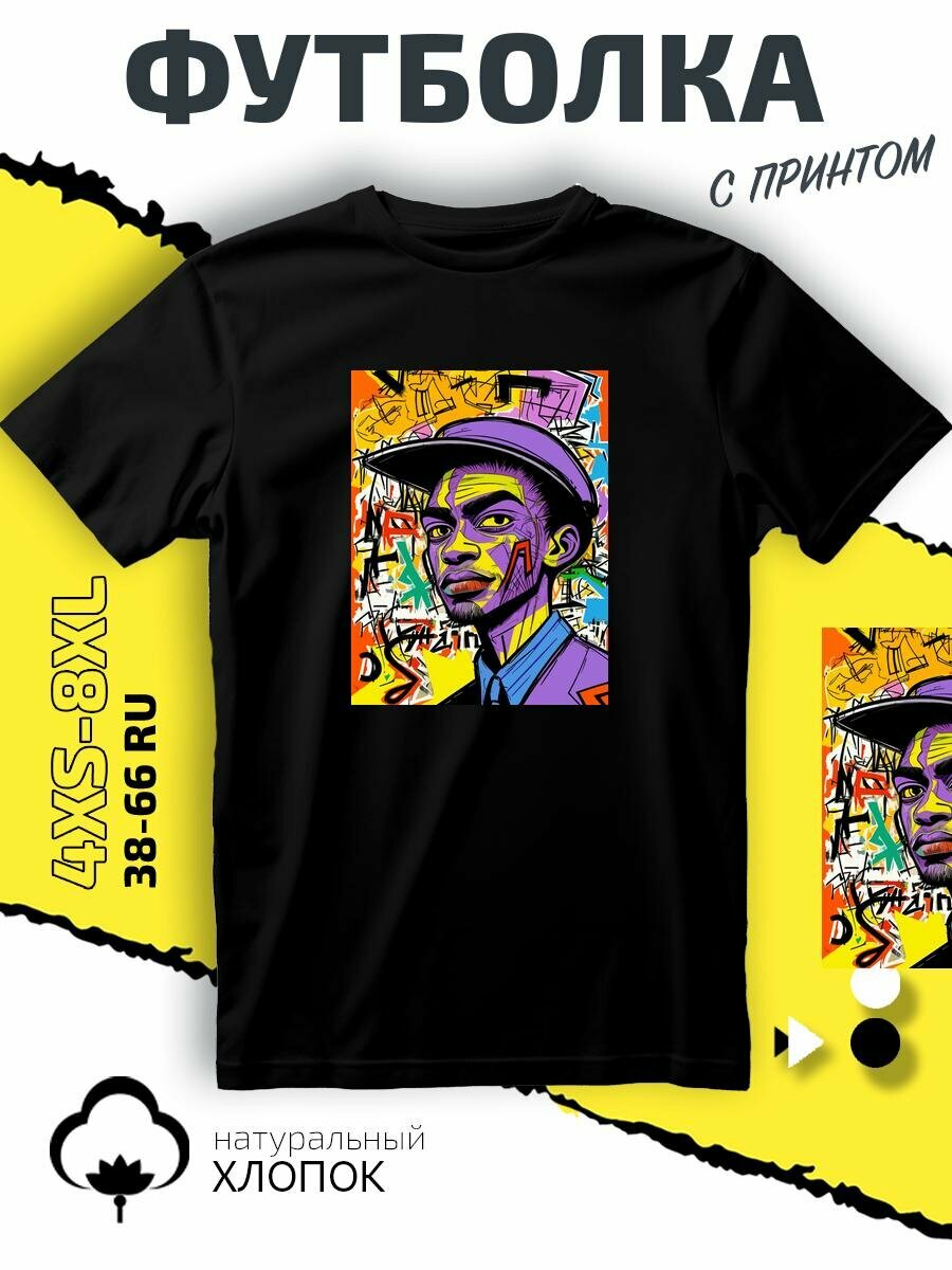 Футболка Джазовый музыкант cartoon