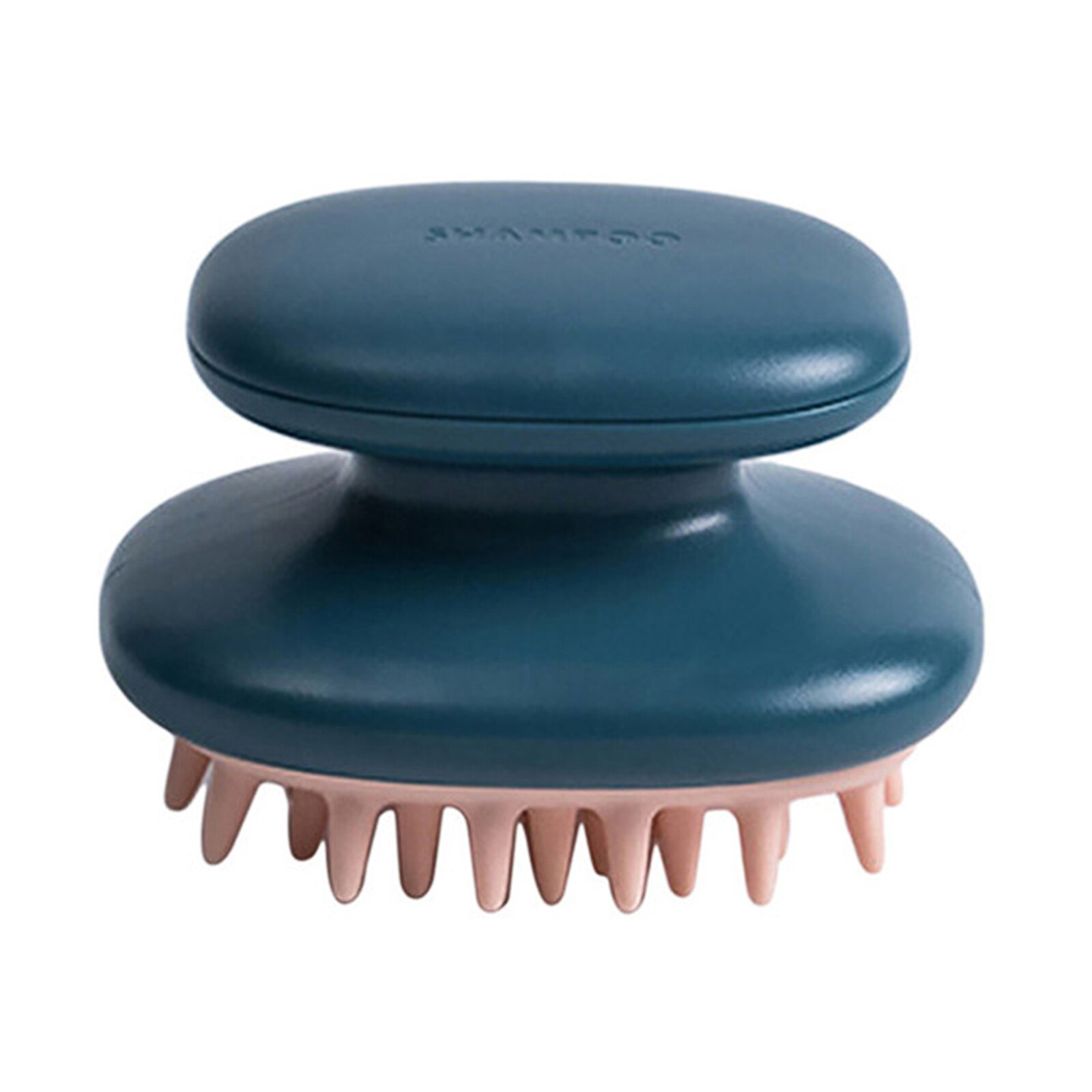 Щетка для шампуня для массажа головы Hair Scalp Massager мягкий силиконовый щетка для волос массажная щетка для головы расческа для мытья волос ванной щетка, материал силикон и ABS, цвета розовый синий желтый белый, размер упаковки 9.4*7*6.5см, вес