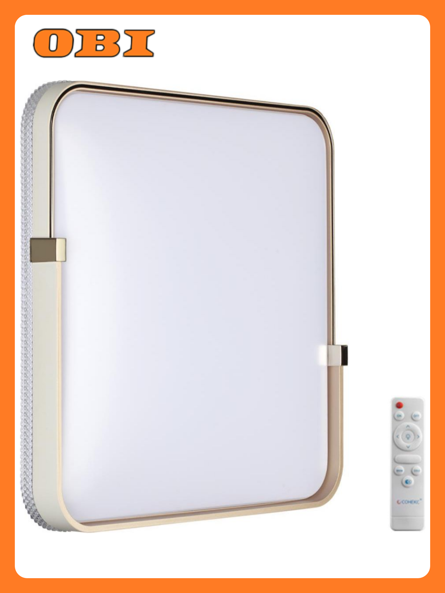 Светильник Sonex PALE SN 140 пластик/золотой LED 70 Вт OLIDI WHITE