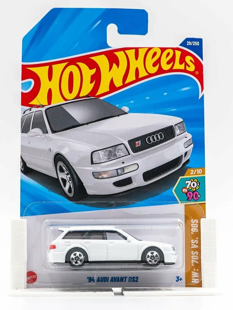 Машинка 94 Audi Avant RS2 White Машинки Хот Вилс Новый кейс А в защитном кейсе