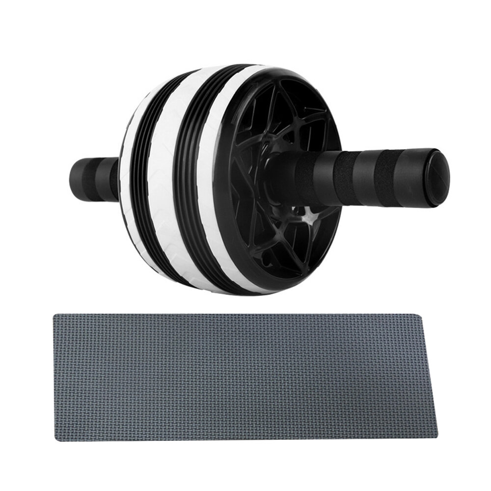 Nutrilite Abdomen Round Abs Wheel Abdominal Muscle Building Machine, цвет: Черный+Белый, Черный+Желтый, Черный+Красный, материал: Нескользящий пена, безопасная нагрузка: 100кг, размер изделия: 300*150мм, вес изделия: 479.4г, размер упаковки: