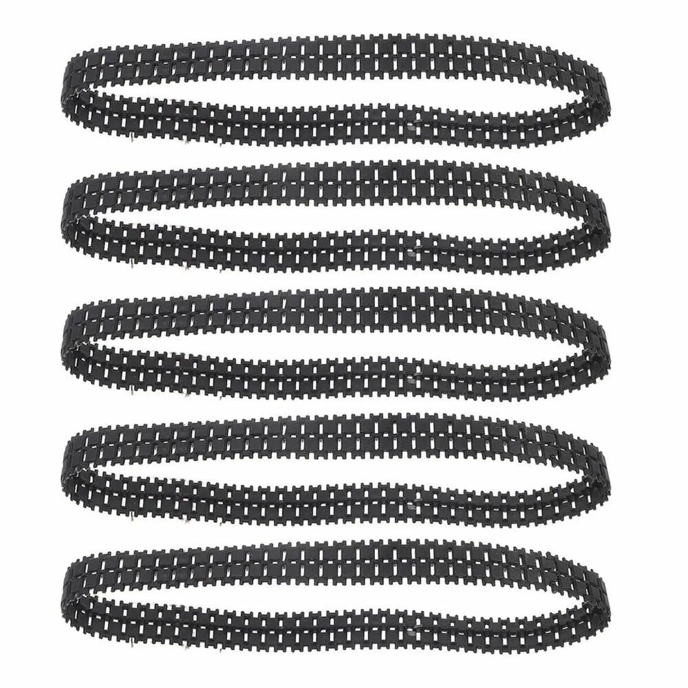 Набор Из 5 Штук Резиновые Гусеницы Для Танка Самосборные Игрушки Размер 15.00X6.00X1.50Cm