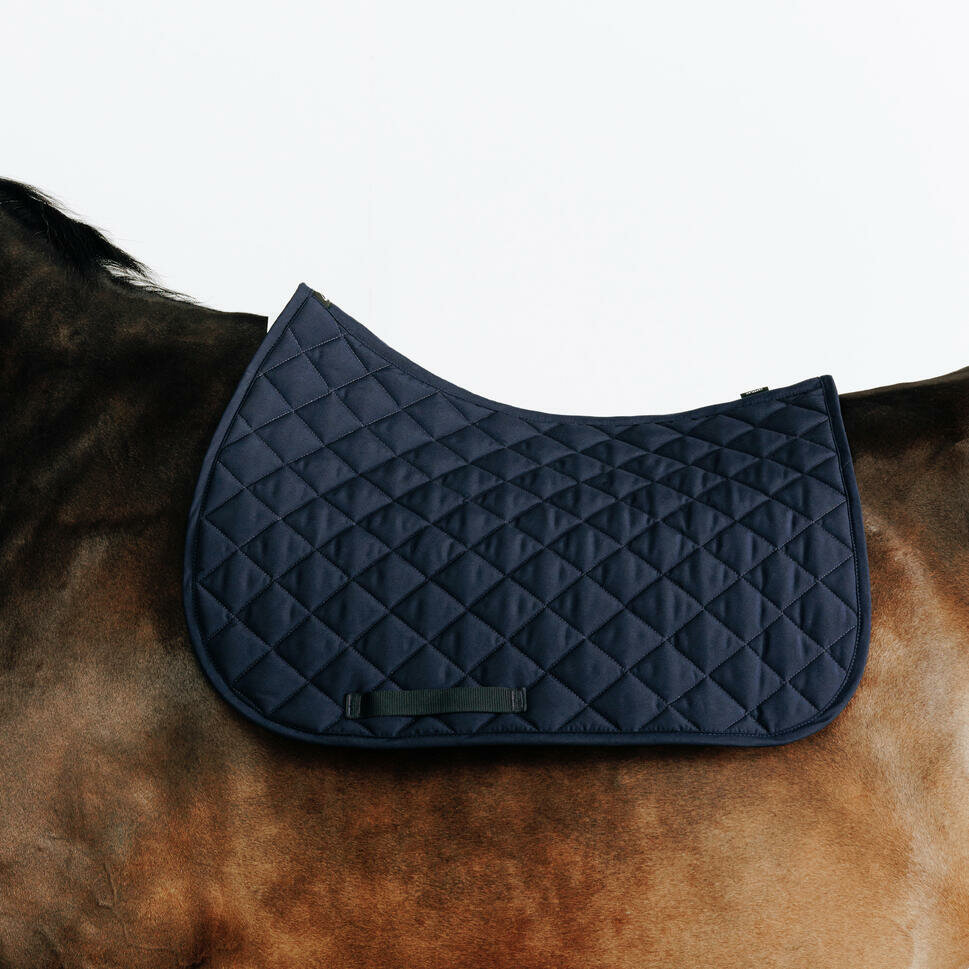 Decathlon Вальтрап для лошади и пони Fouganza 100, размер FS, цвет темно-синий