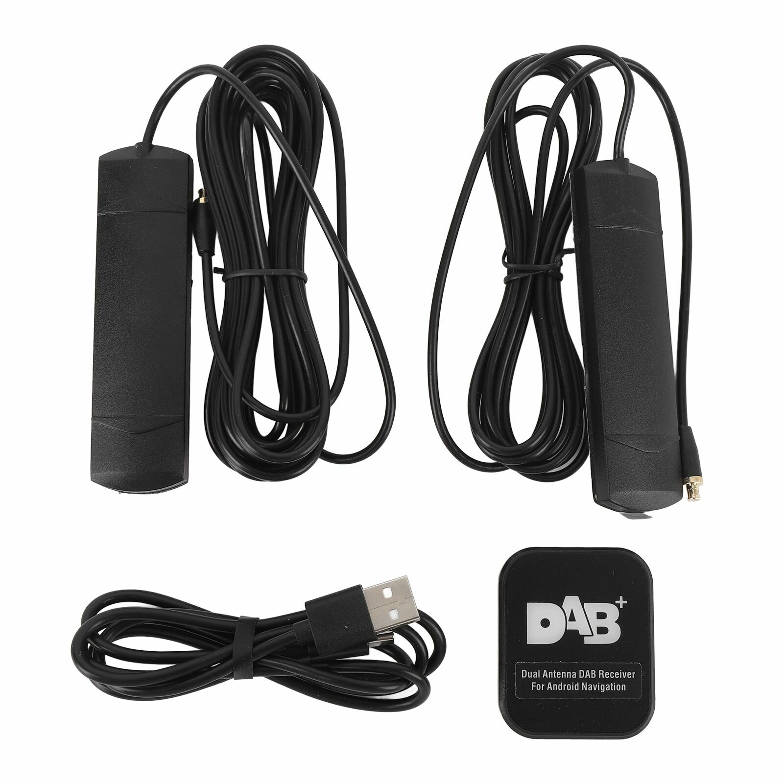 Цифровой DAB+ радиоприемник с антенной
