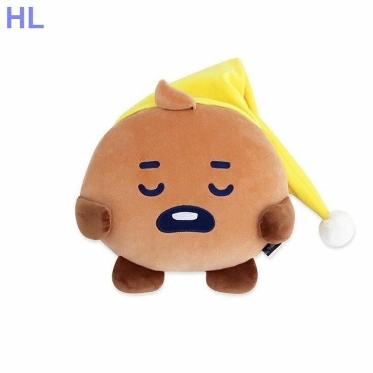 Плюшевая игрушка BTS BT21 BABY, 40 см, милая мультяшная кукла, подарок для детей и фанатов