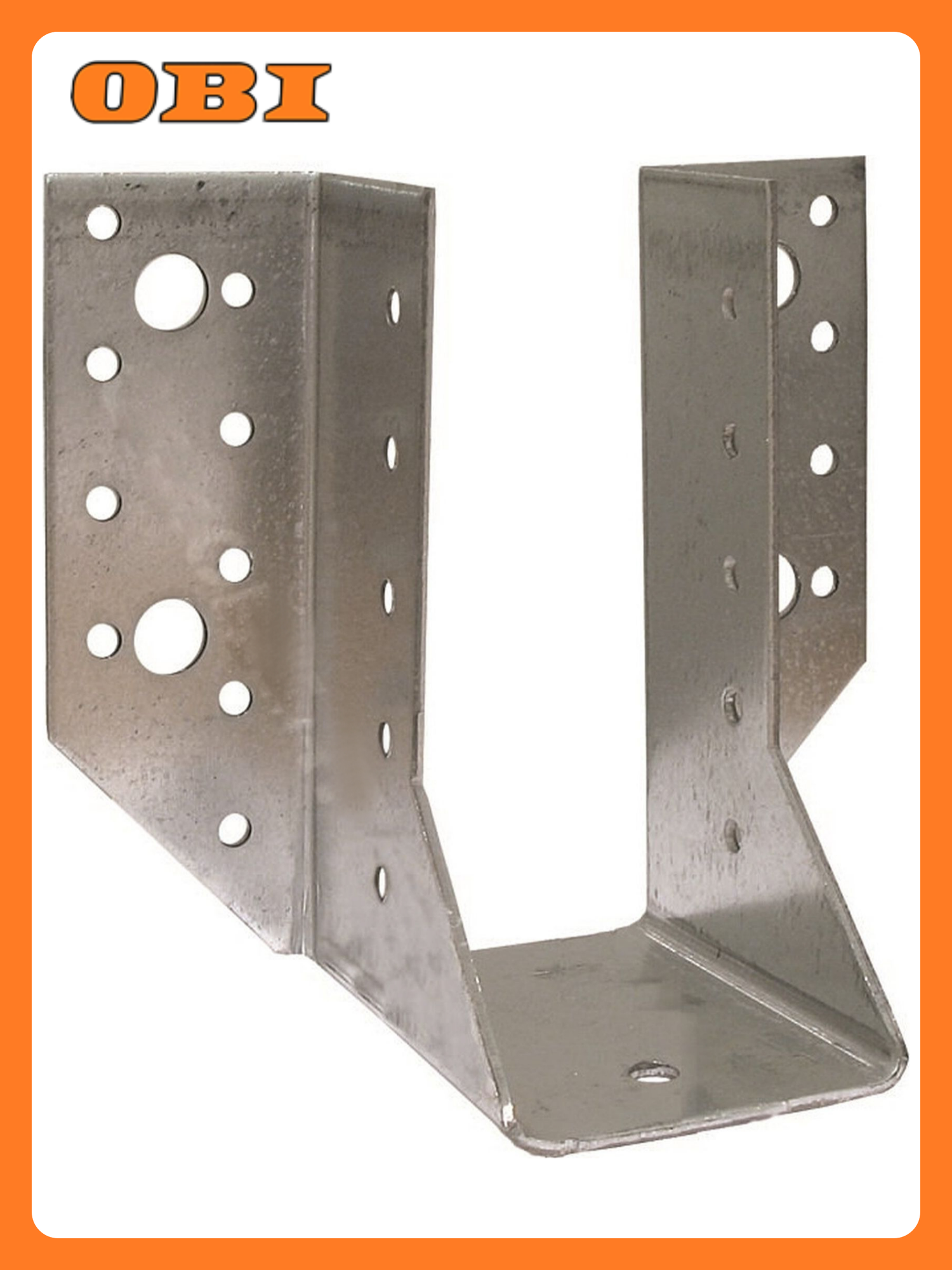 Опора бруса Tech-KREP, для бруса, оцинкованная сталь, 40x110x2мм