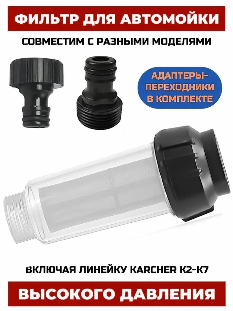 Фильтр для мойки высокого давления Karcher K2-K7, Stihl, Керхер, Штиль