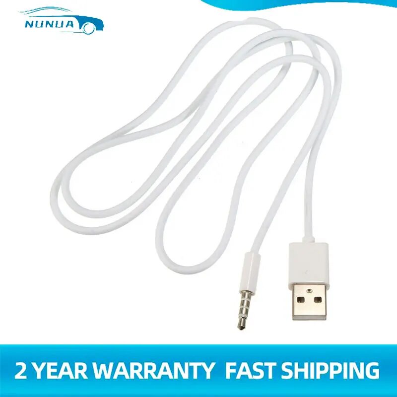 39-дюймовый зарядный кабель USB-DC 3,5 мм, разъем USB A «папа» на разъем 3,5 Jack, адаптер зарядного устройства 5 В для автомобильного USB-концентратора, кабель питания