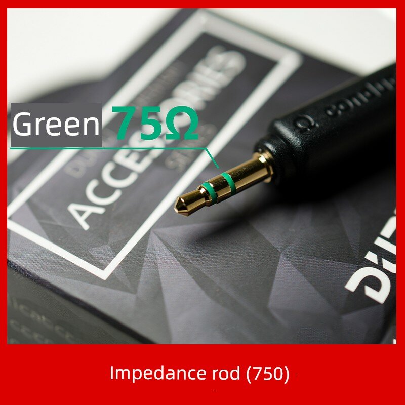 Адаптер импеданса 75Ω для наушников, разъем 3.5 мм, устройство с шумоподавлением для ПК и мобильных устройств