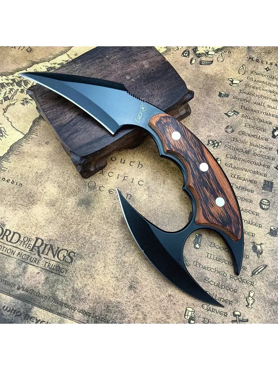 Нож-коготь с двойным лезвием Fury