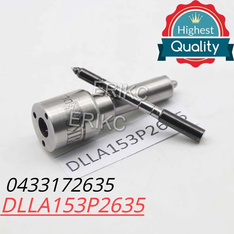 ERIKC 0433172635 DLLA153P2635 Форсунка дизельного двигателя DLLA 153 P 2635 Распылитель для Bosch 0445110923 0 445 110 923
