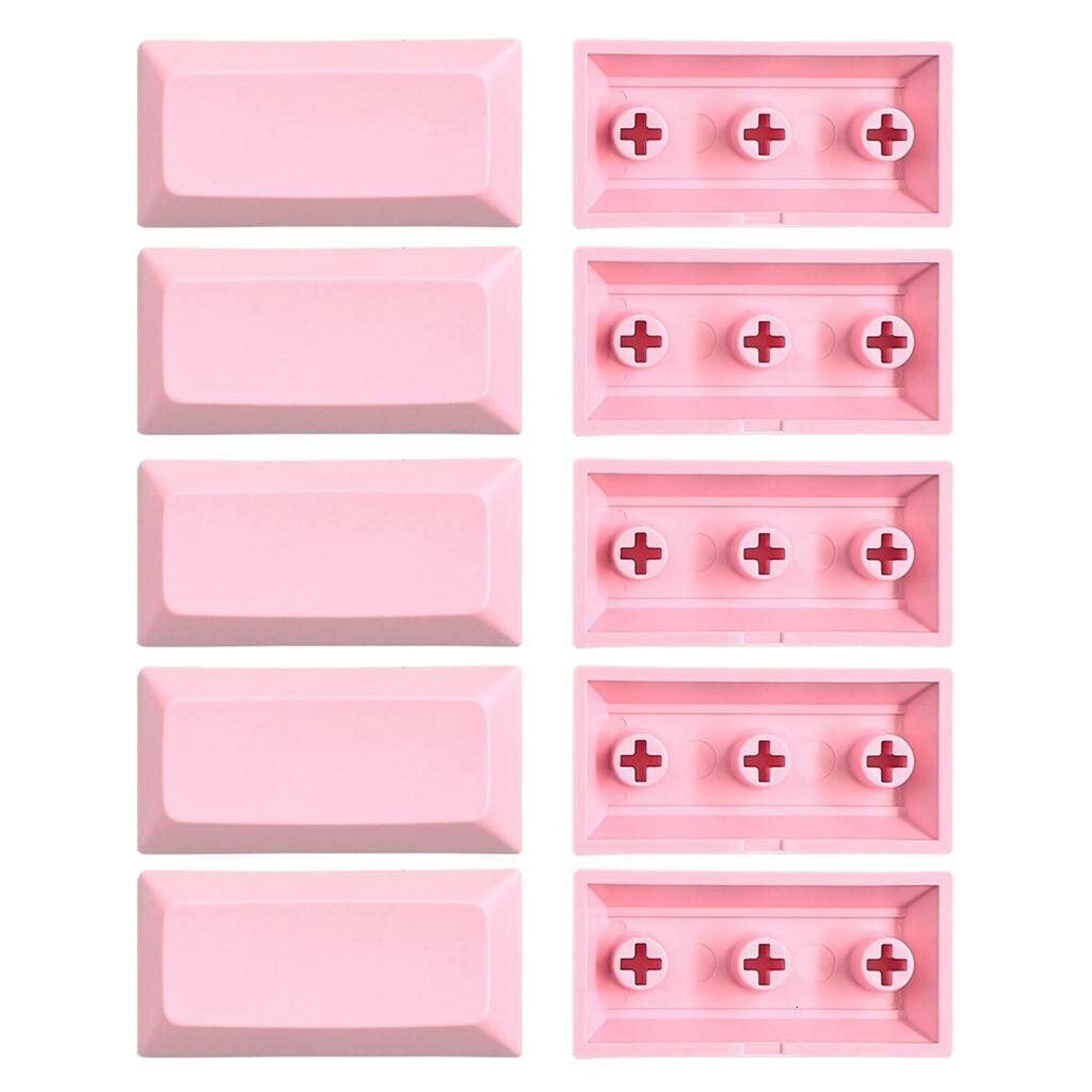 2U DSA Кейкапы PBT 10 шт, Розовый