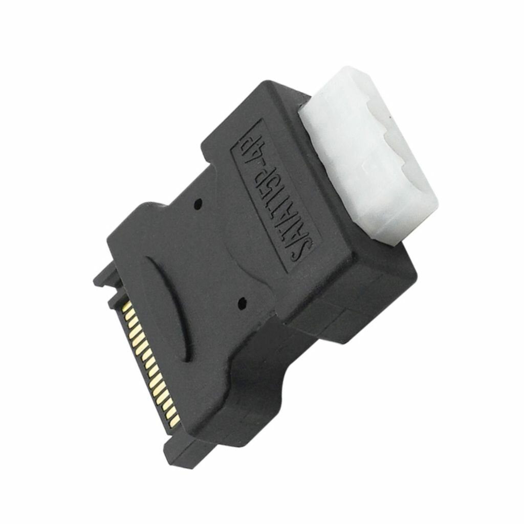 Штекер SATA15P к большому гнездовому разъему питания IDE 4P-белый