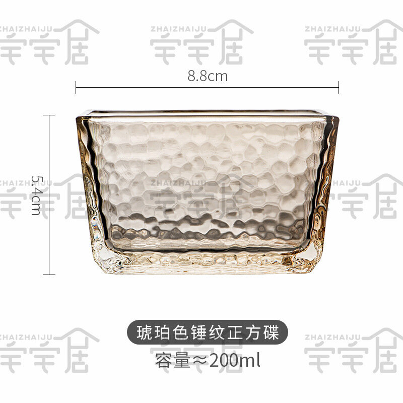 Стеклянная тарелка для фруктов, закусок, десертов, чаша для птичьих гнезд, стакан для йогурта, пудинга, мороженого