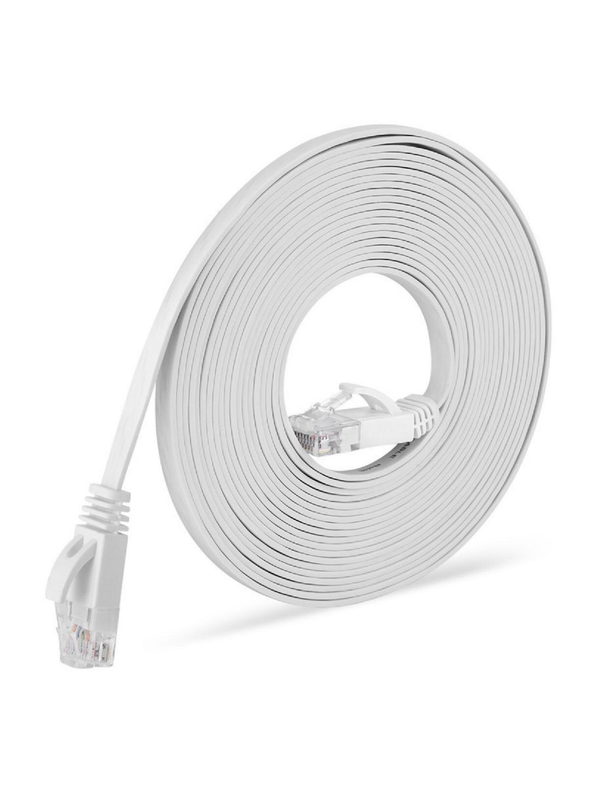 Cat6 Ethernet кабель Плоский Интернет кабель Rj45 Тонкий сетевой кабель Заменить